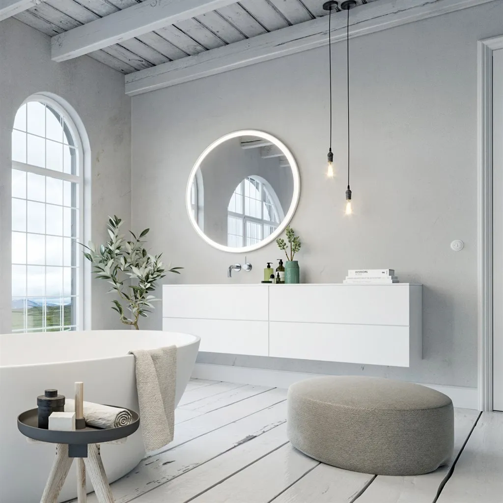 Block Soho 180L - Vaskemøbel 180x46, Mathvid | Bad & Stil Denmark